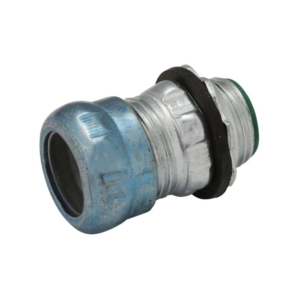 RACO EMT 1 in. Insulated Raintight Compression Connector (15-Pack ...