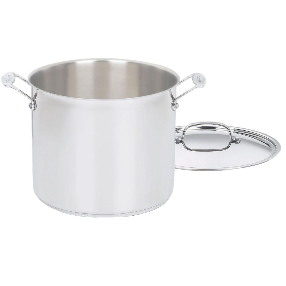 Cuisinart Chef s Classic 12 Qt Stainless Steel Stock Pot With Lid 766