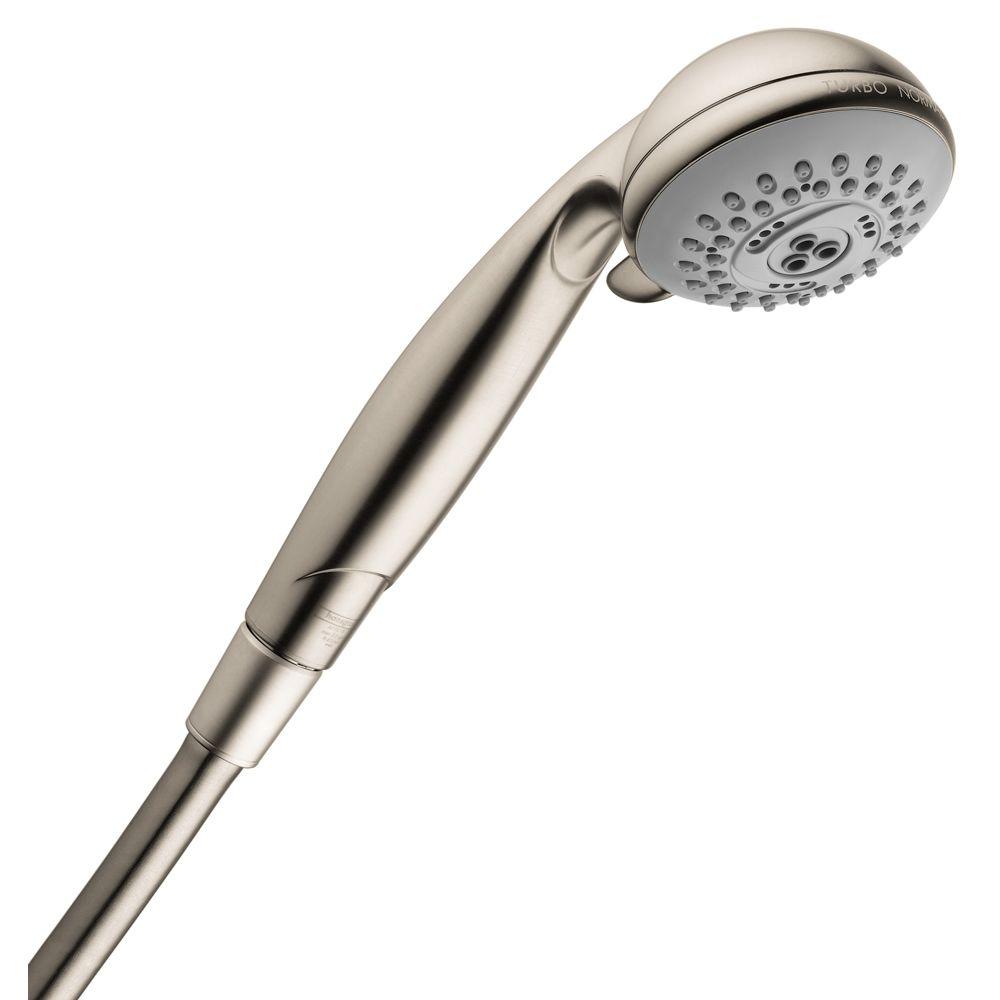 Hansgrohe Croma E 75 3 Spray Hand Shower In Brushed Nickel 04336820