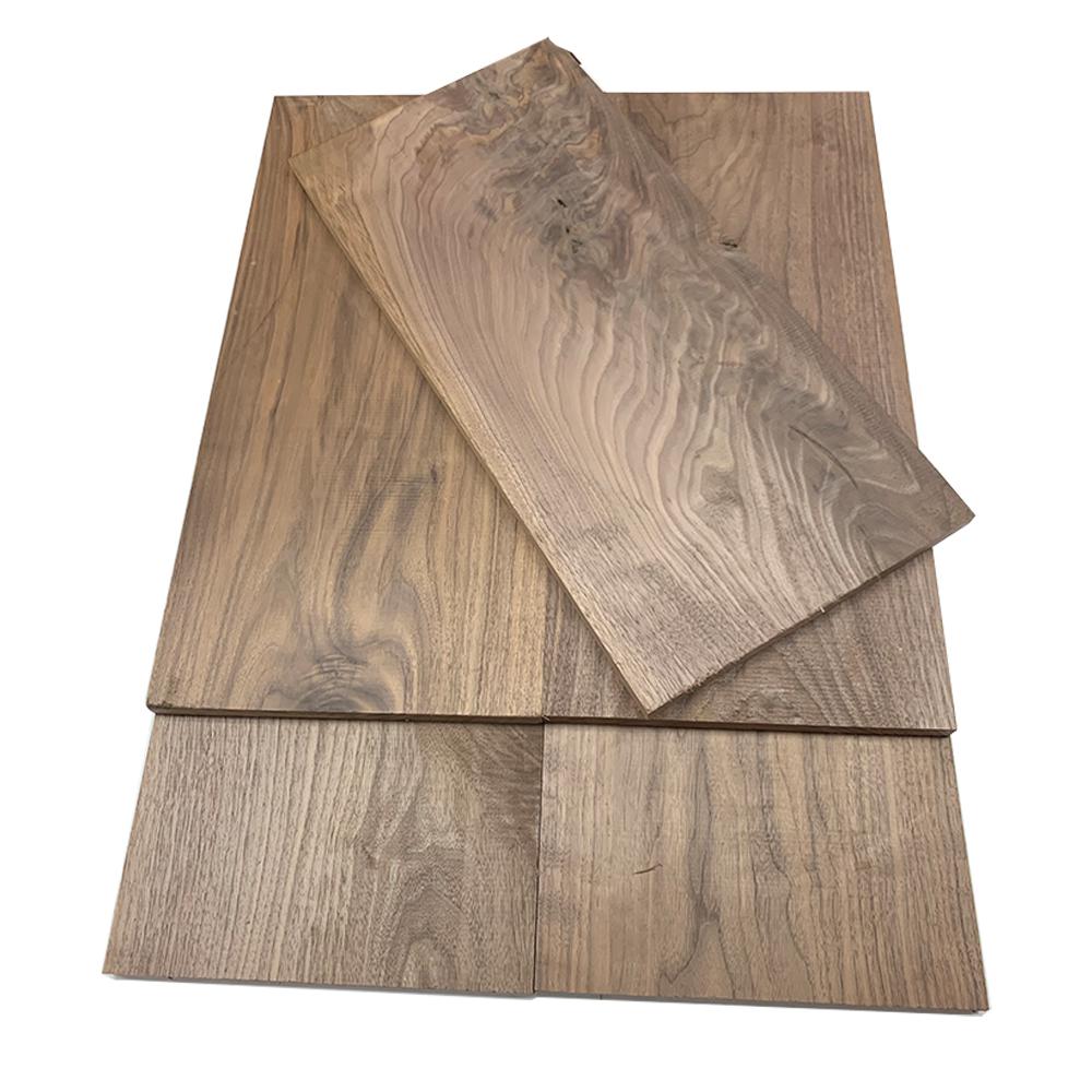 Swaner Hardwood 1 in. x 12 in. x 2 ft. Walnut S4S Board (5-Pack ...