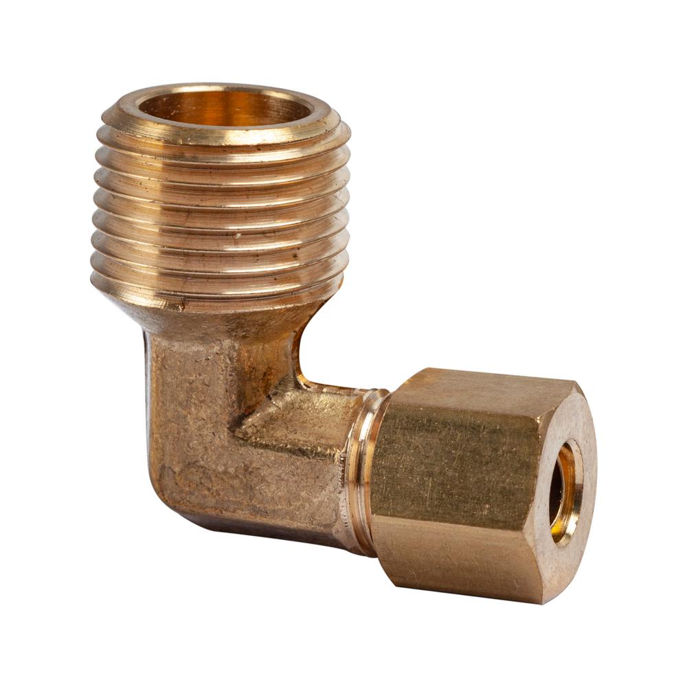 Parker Compression Fittings PARKER Compression Fitting Elbow: 1/4 In OD ...