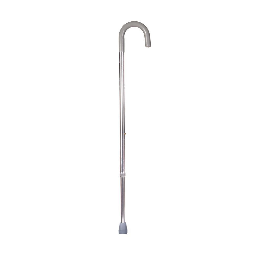 MABIS Deluxe Adjustable Aluminum Foot Cane with Standard Vinyl Grip in ...