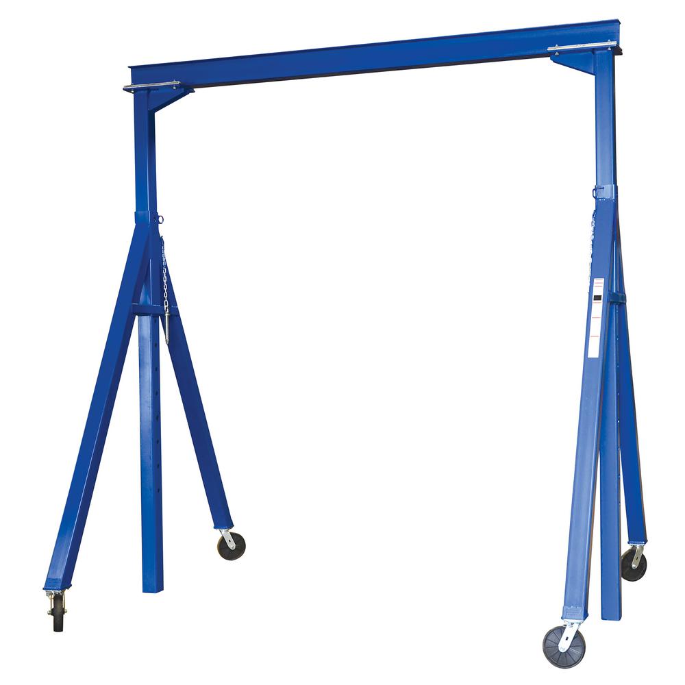 Vestil 500 lb. 8 ft. L Fixed Steel Gantry Crane-FHS-50 - The Home Depot