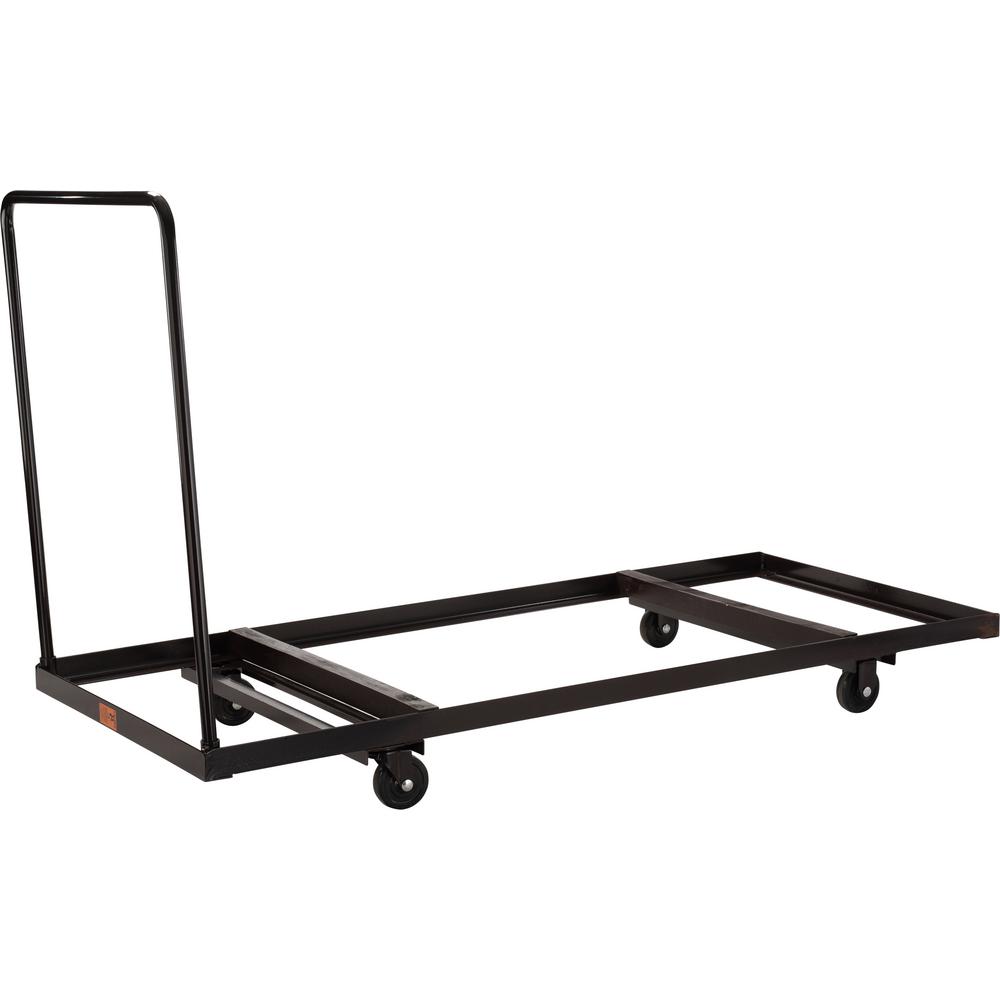 National Public Seating 660 lb. Weight Capacity Folding Table Dolly For ...