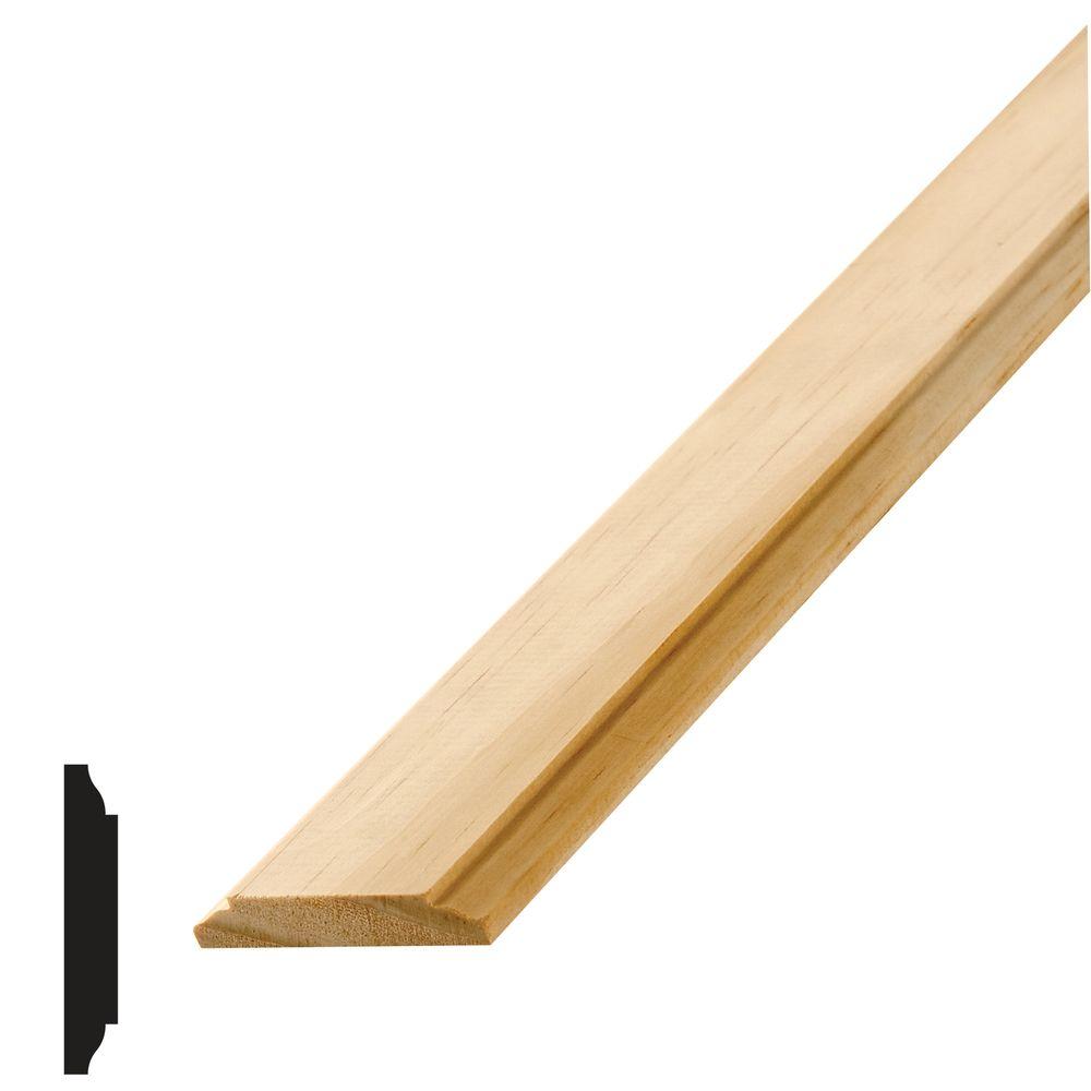 Alexandria Moulding WM 987 3/8 in. x 2 in. Pine Mullion Moulding-WM987 ...