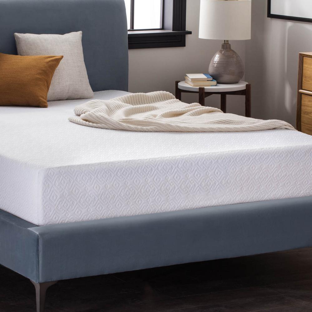 Lucid 10 In Full Dual Layer Gel Memory Foam Mattress HDLU10FF45MF Lucid 10 In Full Dual Layer Gel Memory Foam Mattress HDLU10FF45MF