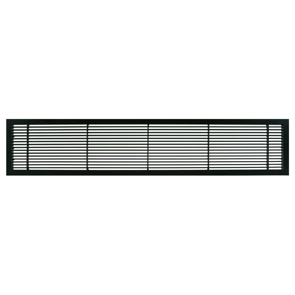Architectural Grille AG10 Series 2.25 in. x 14 in. Solid Aluminum Fixed ...