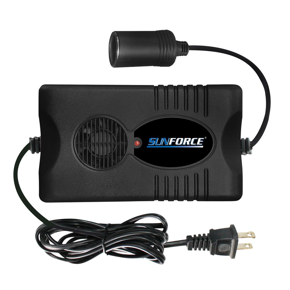 Sunforce 10 Amp AC/DC Power Converter 12Volt DC Plug. Output: 12 Volt ...
