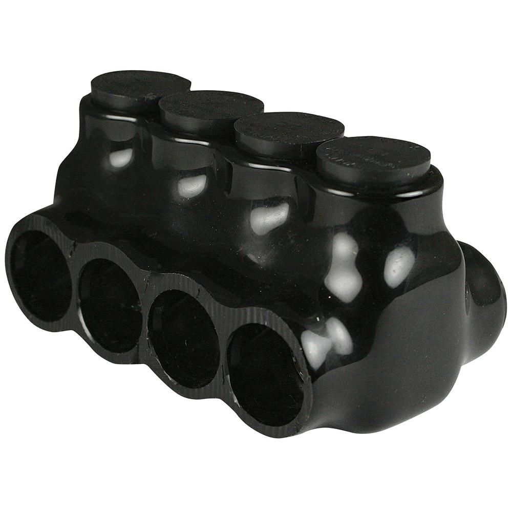 ASI 6 - 3/0 AWG 4-Ports 600-Volt UL 486 Multi-Tap Connector Insulated ...