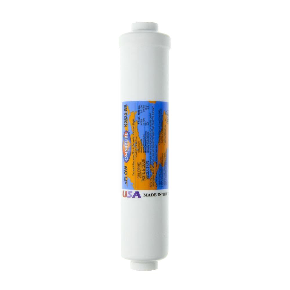 OMNIPURE K2533BB Inline GAC Filter Cartridge-OMNIPURE-K2533BB - The ...