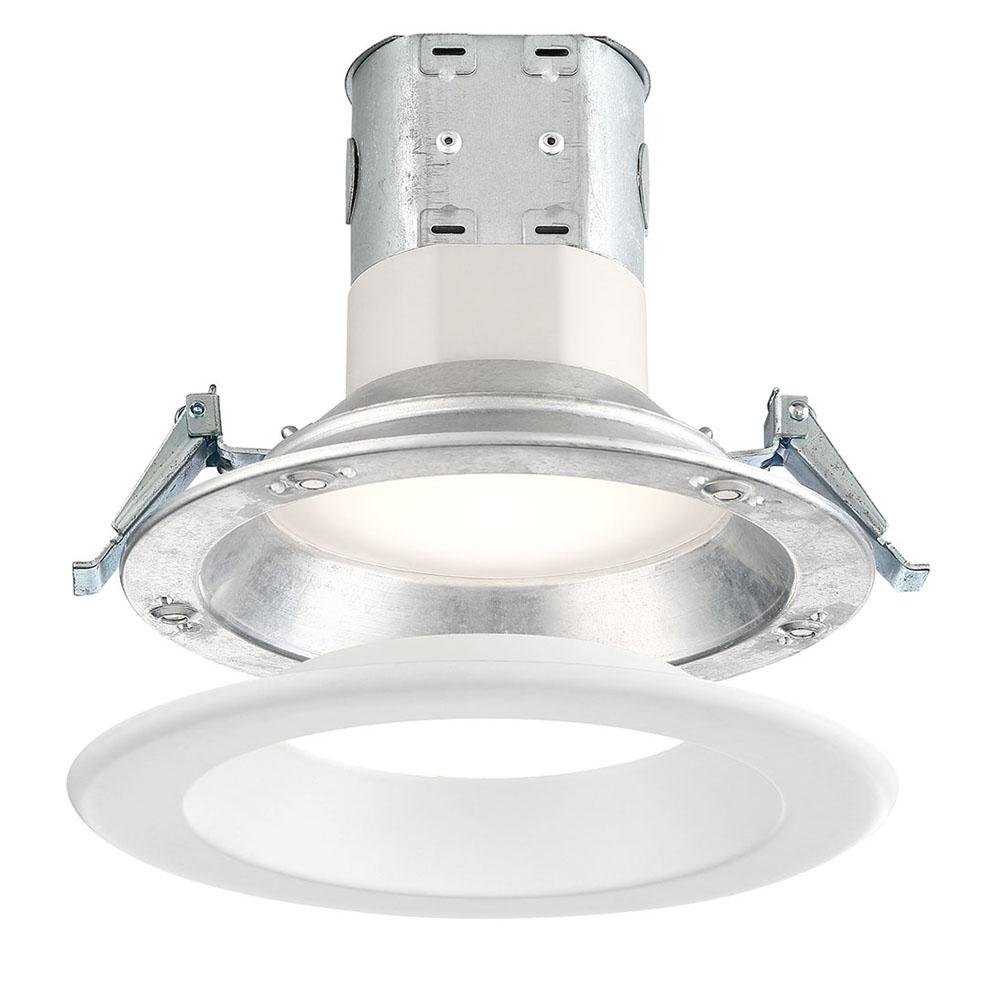 EnviroLite Easy Up 6 in. Warm White LED High Ceiling Recessed Light ...