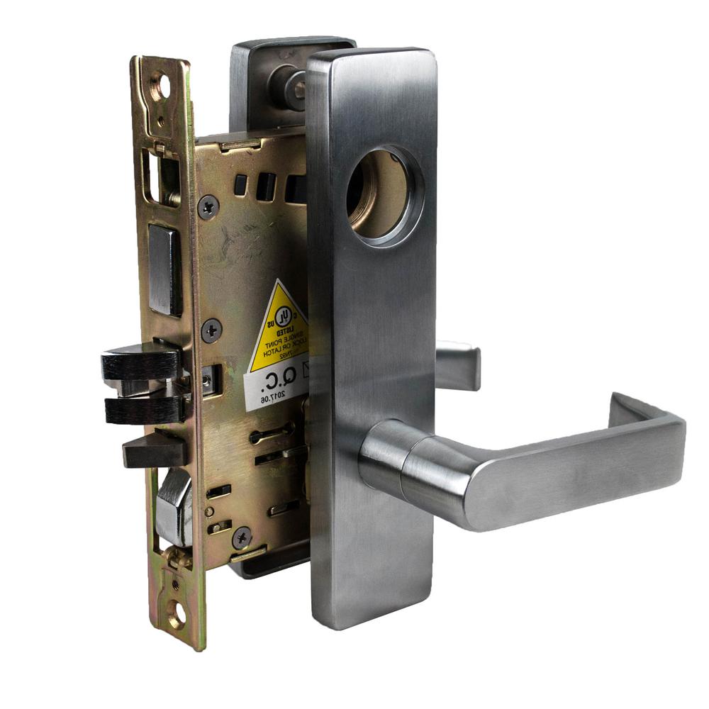 Taco Heavy Duty Grade 1 Satin Chrome Mortise Lever Lock with Storeroom ...