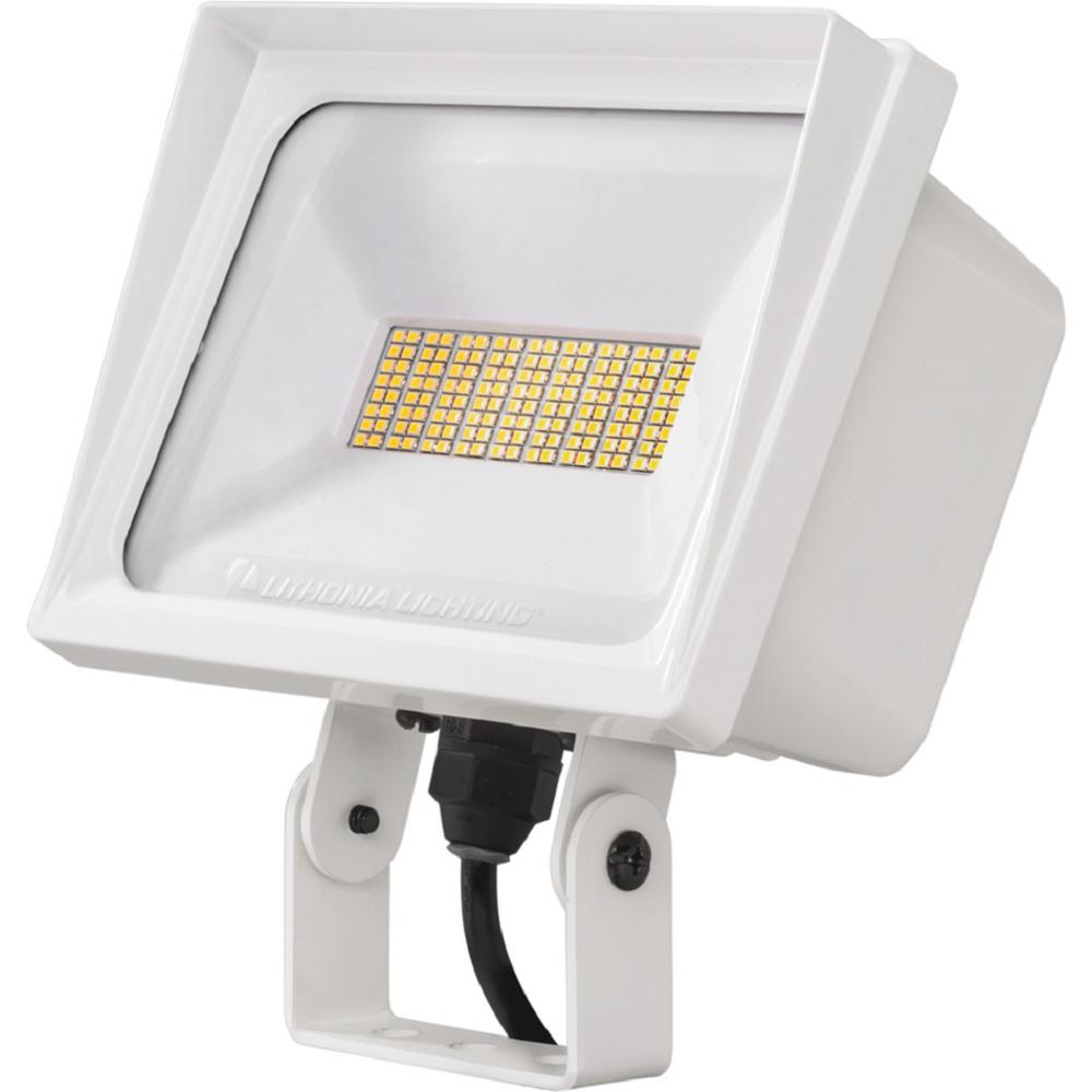 Acuity Brands QTE Line Voltage White LED Landscape Flood Light with ...