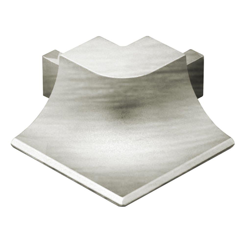 Schluter Dilex-AHKA Brushed Nickel Anodized Aluminum 9/16 in. x 1 in ...