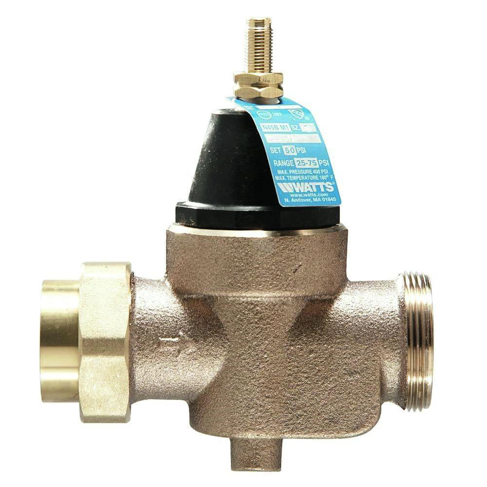 Apollo 3/4 in. x 3/4 in. Lead Free Bronze FNPT Pressure Reducing Valve ...