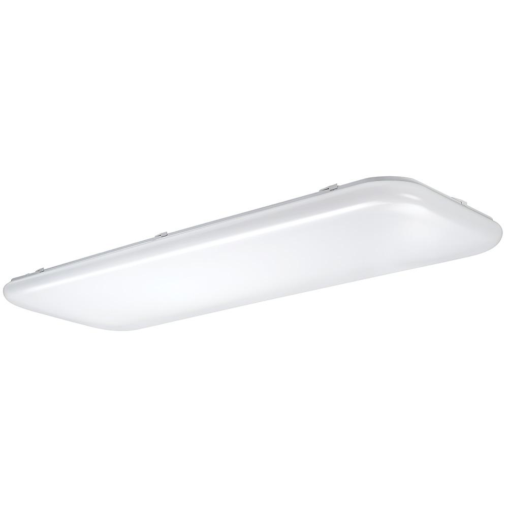 ETi 48 in. x 18 in. Traditional Linear Ceiling Light LED Flush Mount ...