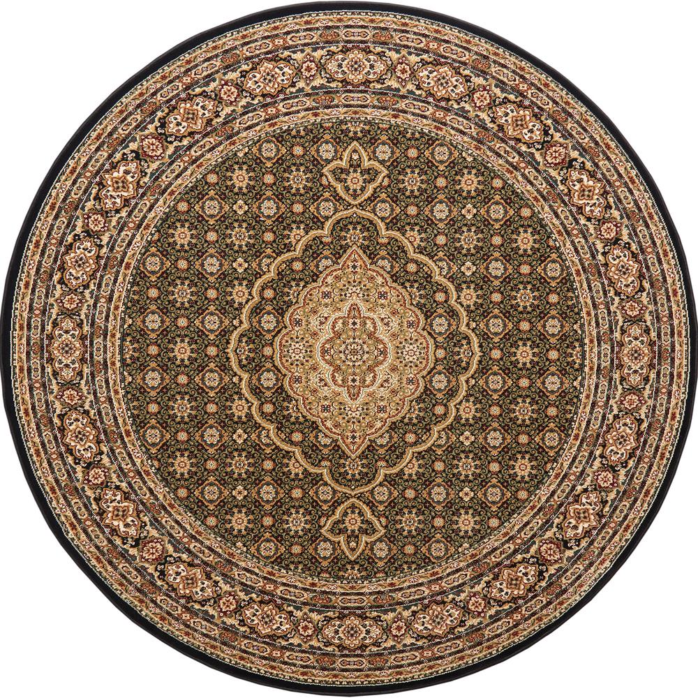 Concord Global Trading Ankara Sultanabad Black 5 ft. Round Area Rug ...