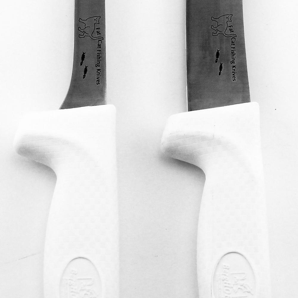 BergHOFF ProSafe Stainless Steel 9 in. Curved Fishing Knife and 8 in ...