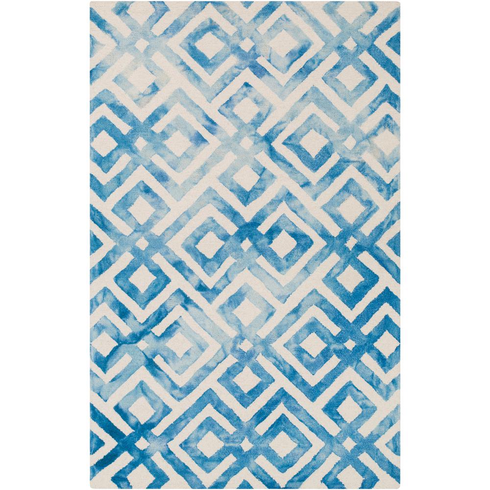 Artistic Weavers Thorburn Bright Blue 8 ft. x 11 ft. Indoor Area Rug ...