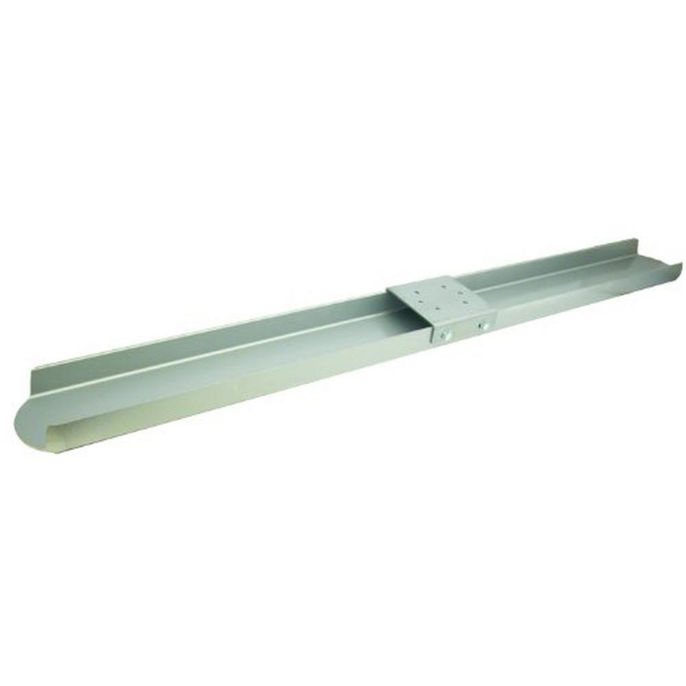 Marshalltown 48 in. x 6 in. Round End Double Edge Magnesium Channel ...