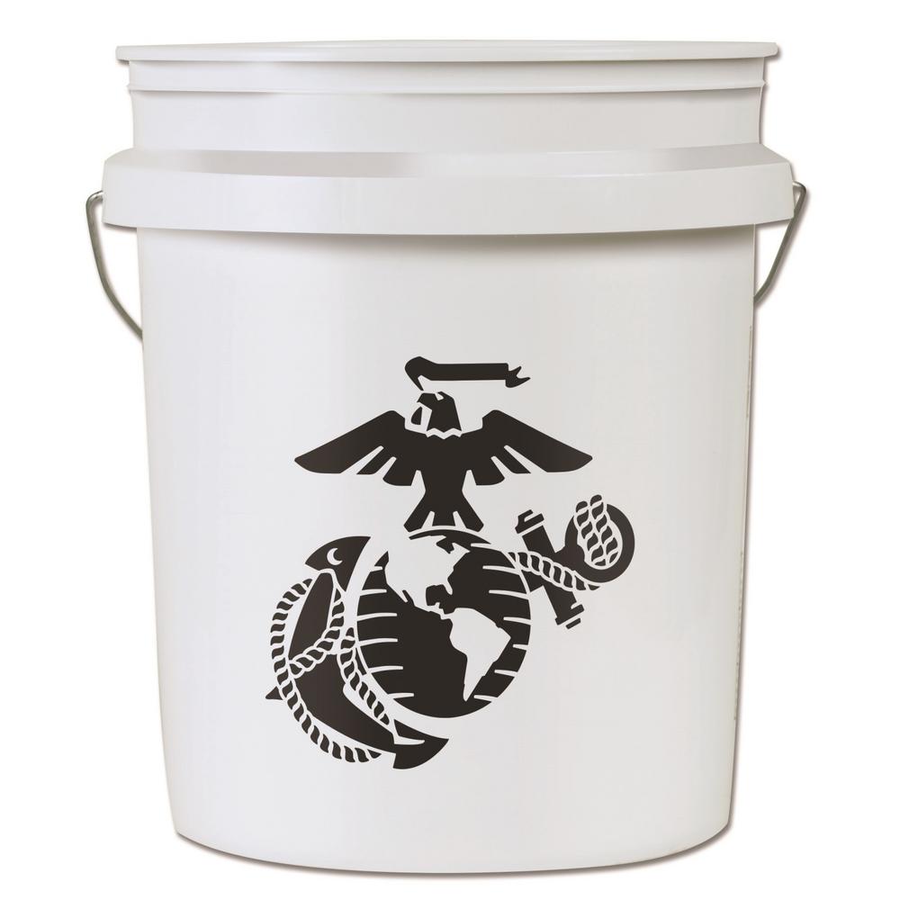 Leaktite 5 gal. US Marines Bucket-0525020 - The Home Depot