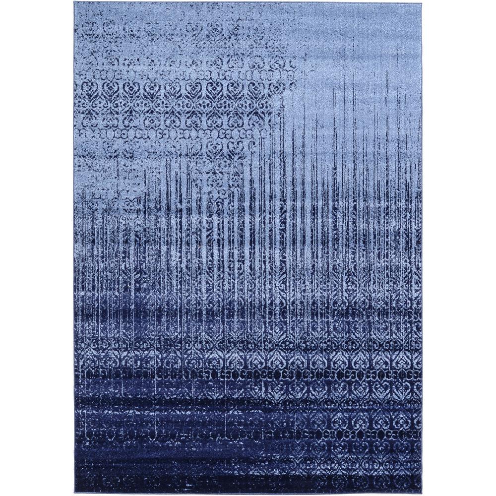 Unique Loom Del Mar Jennifer Blue 7' 0 x 10' 0 Area Rug-3114716 - The ...