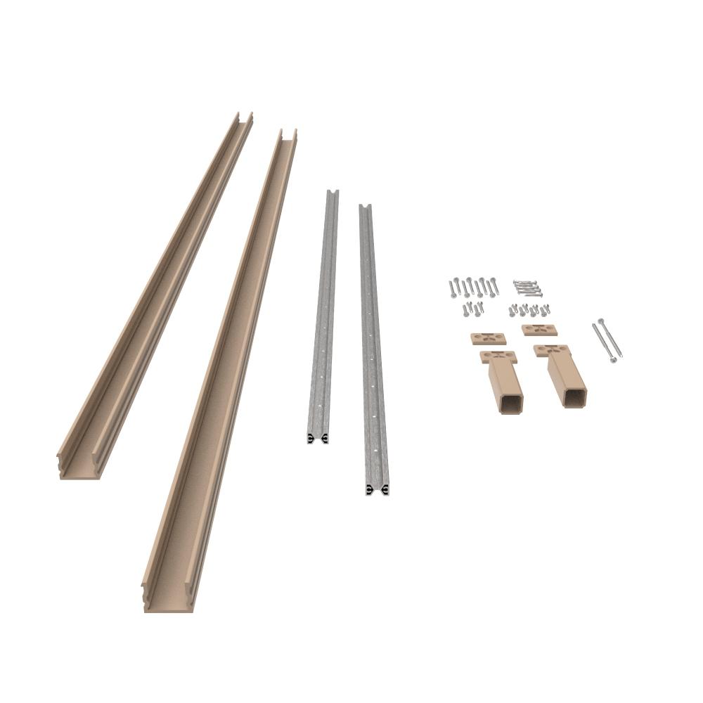 RDI Transform 6 ft. Wheat Plastic Beam Kit for Cable Rail-73019349 ...