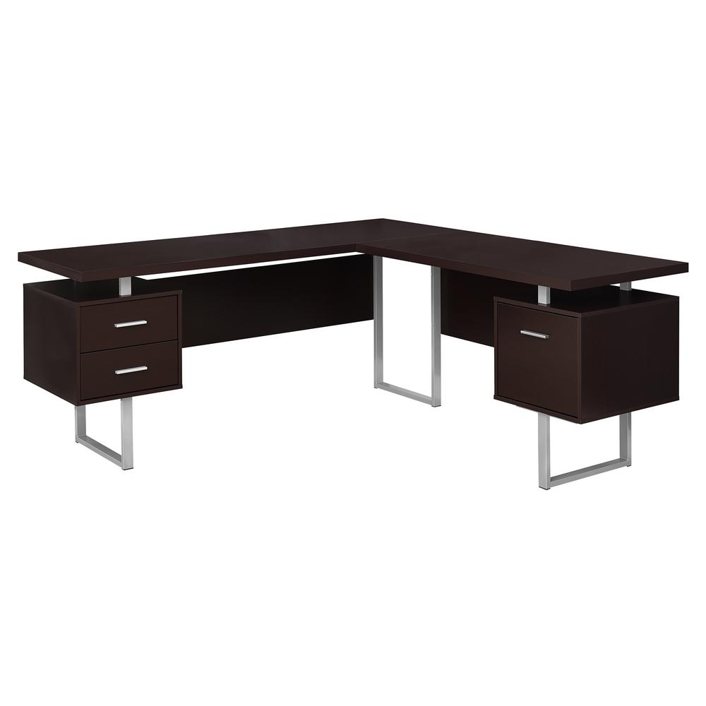 Cappuccino Computer Desk HD7305 - The Home Depot