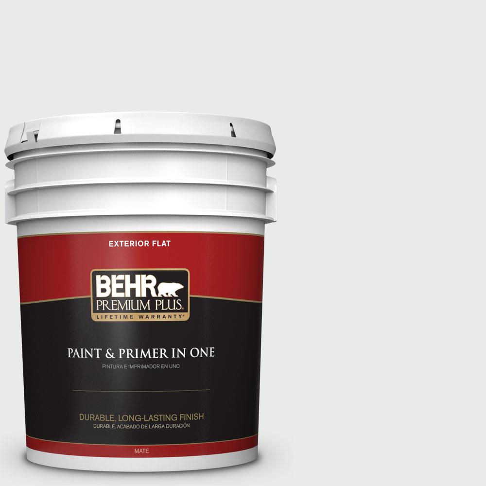 BEHR Premium Plus 5-gal. #700F-4 Pinedale Shores Flat Exterior Paint ... BEHR Premium Plus 5-gal. #700F-4 Pinedale Shores Flat Exterior Paint ...