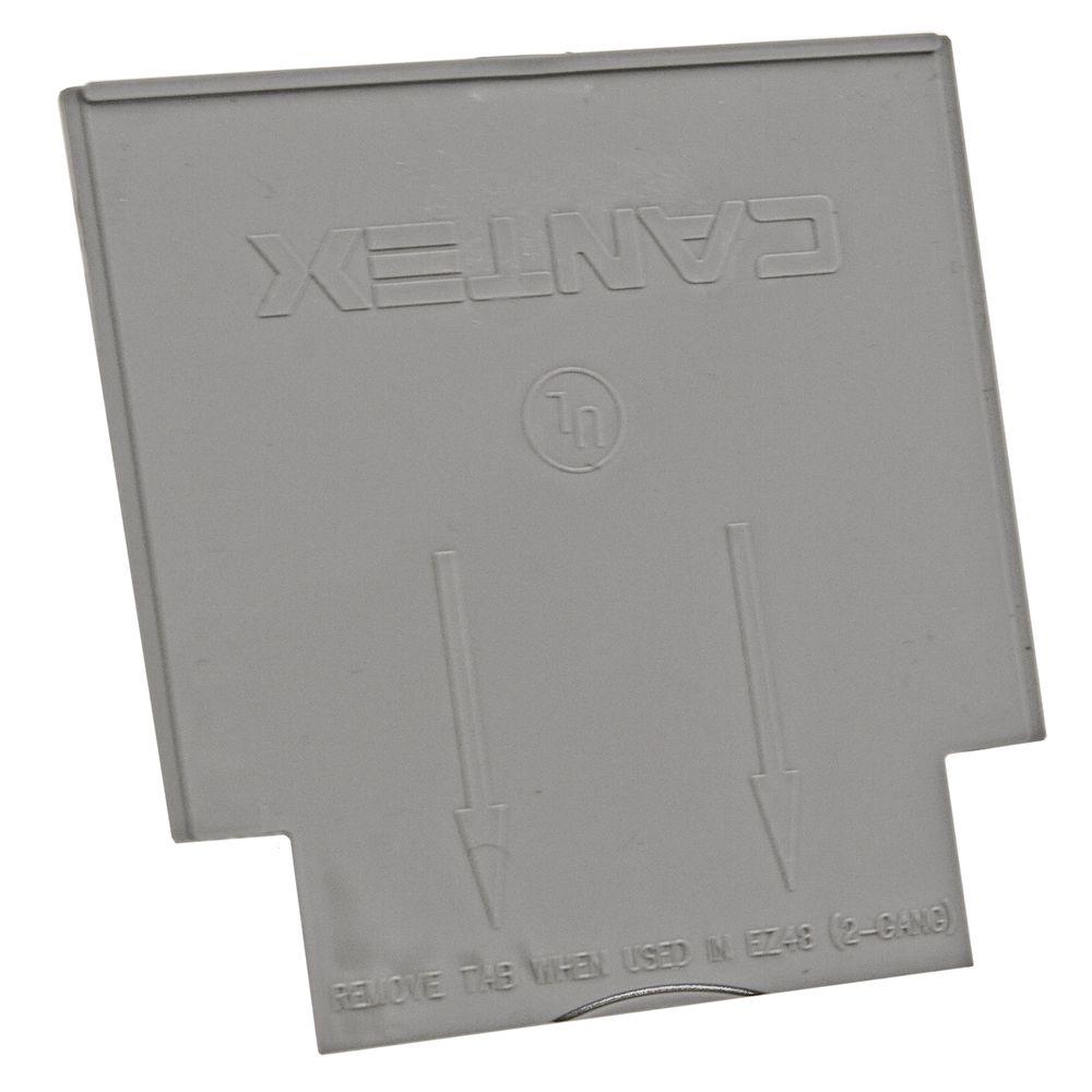 RACO PVC Low-Voltage Box Partition (50-Pack)-7700RAC - The Home Depot