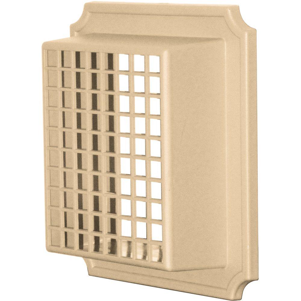 Builders Edge Exhaust Vent Small Animal Guard #020-Heritage Cream ...