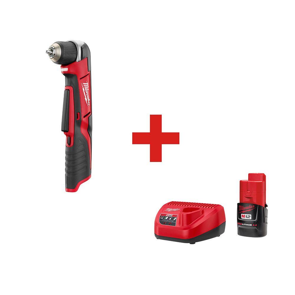 Angle Drill Milwaukee 12 V Right Cordless Drills For Sale Impact Driver ...
