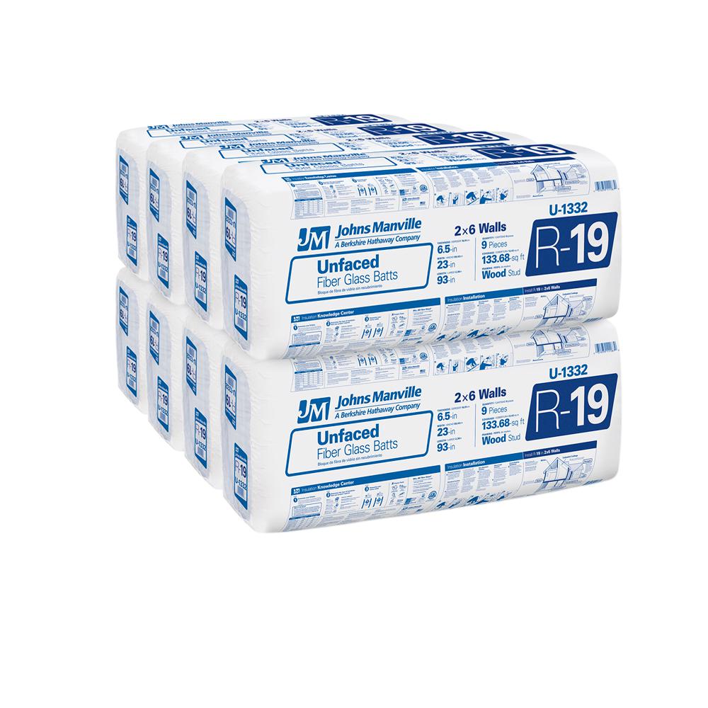 R19 - Fiberglass Insulation - Insulation - The Home Depot