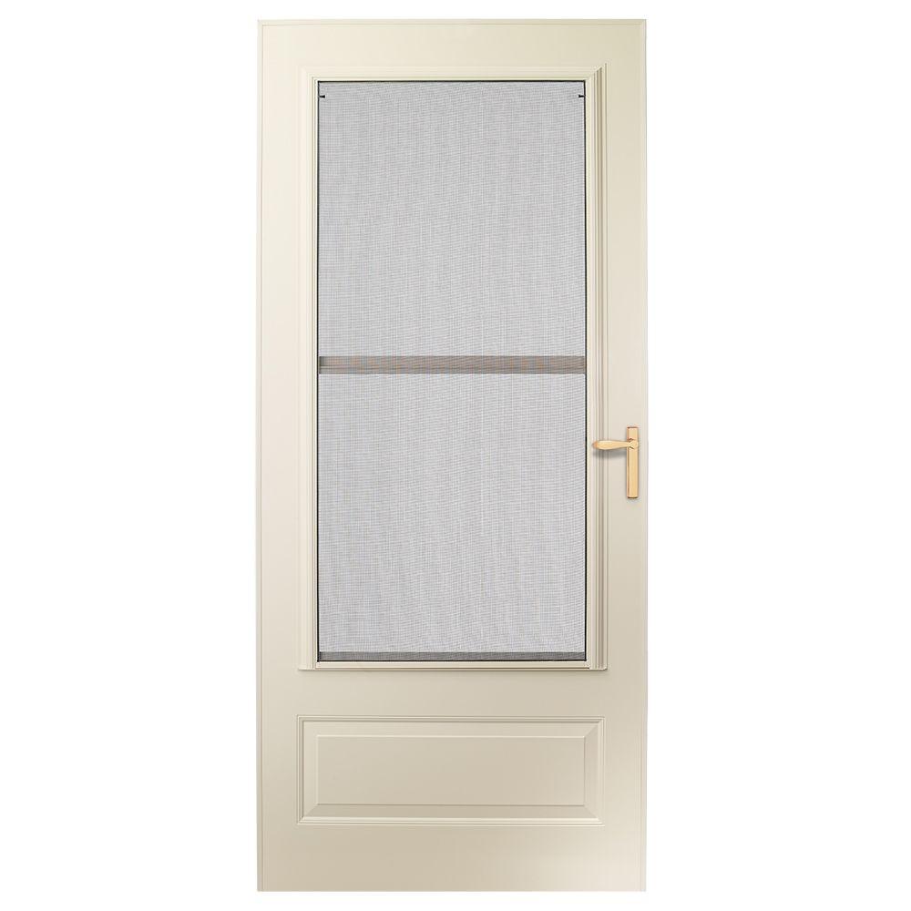 EMCO 32 In X 80 In 200 Series Almond Universal Triple Track Aluminum EMCO 32 In X 80 In 200 Series Almond Universal Triple Track Aluminum