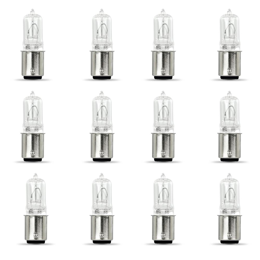 Feit Electric 100-Watt Warm White (3000K) T4 E11 Mini-Candelabra ...