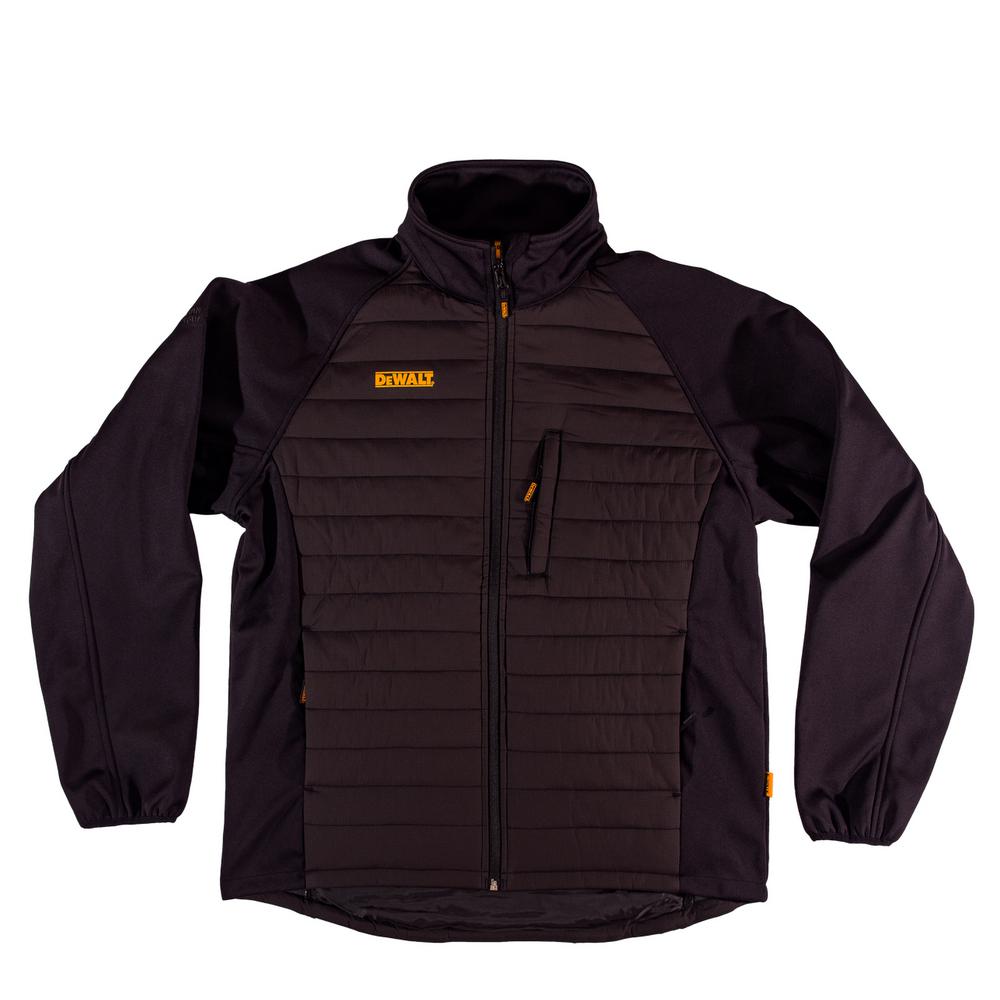DEWALT Hybrid Mens Size Medium Black Nylon/Polyester Water Resistant ...