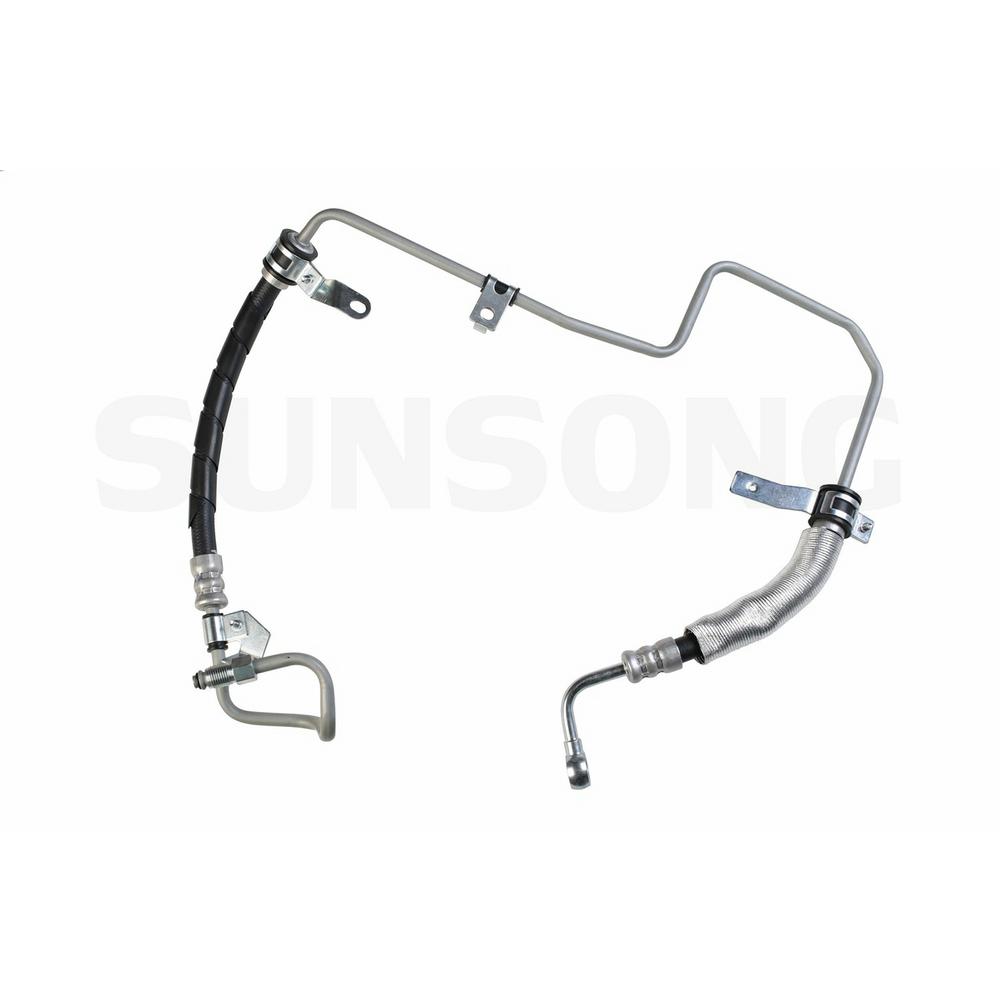 Sunsong Power Steering Pressure Line Hose Assembly-3401189 - The Home Depot