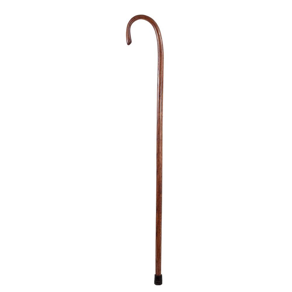 Brazos Walking Sticks 48 in. Free Form Oak Shepherds Crook Walking ...