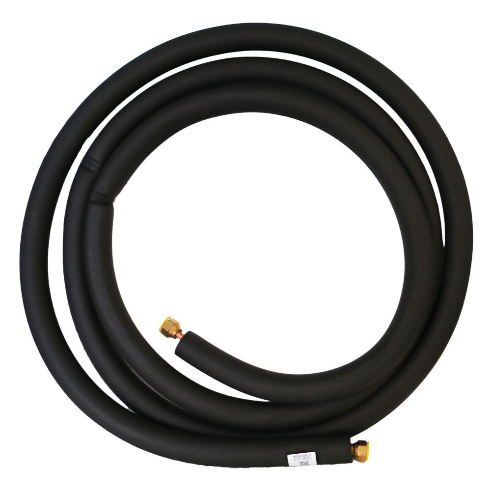 AUX 1/4 in. x 1/2 in. x 12 ft. Universal Cooper Line Set for 12,000 BTU ...