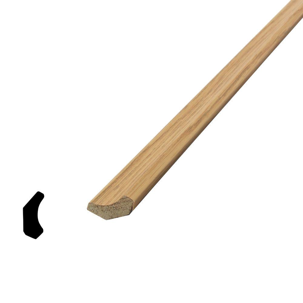 Alexandria Moulding WM 100 11/16 in. x 11/16 in. x 96 in. Oak Vinyl ... Alexandria Moulding WM 100 11/16 in. x 11/16 in. x 96 in. Oak Vinyl ...