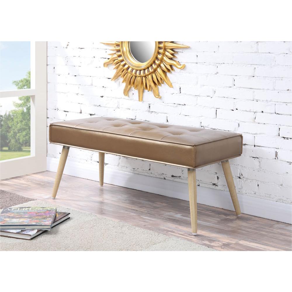 OSP Home Furnishings Amity Sizzle Copper Fabric Tufted Dining Chair ...