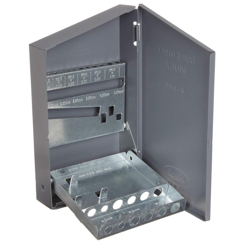 Huot 4 In X 7 In Metric Tap And Drill Bit Tool Case 12675 The Home