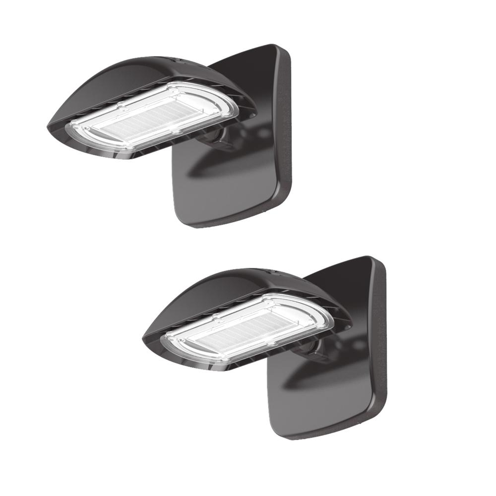 Commercial Electric High-Output 28-Watt LED Wall Pack with 3000 Lumens ...