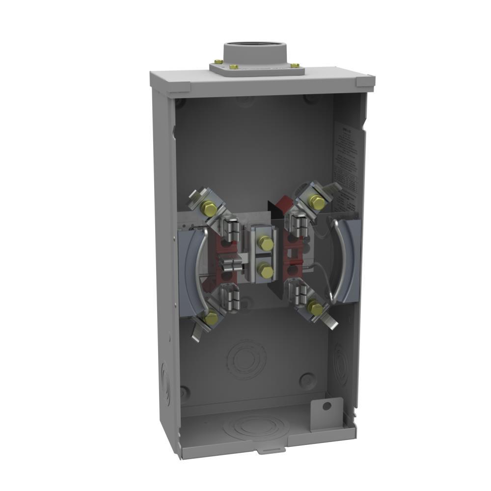 Siemens Uni-PAK 5-Gang 600 Amp Ringless Style Multi-Family Metering ...