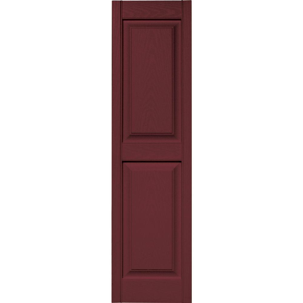 Wineberry - Exterior Shutters - Doors & Windows - The Home Depot