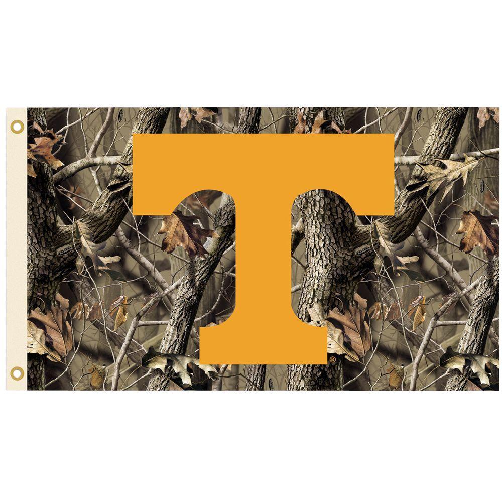 BSI Products NCAA 3 ft. x 5 ft. Realtree Camo Background Tennessee Flag ... BSI Products NCAA 3 ft. x 5 ft. Realtree Camo Background Tennessee Flag ...