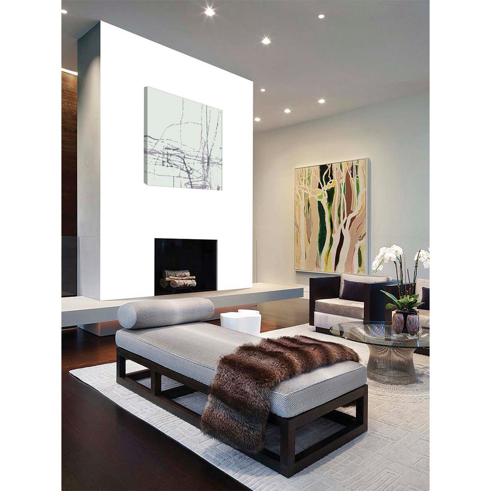 PTM Images 15 in. x 15 in. ''Chalk Doodles H'' Printed Canvas Wall Art ...