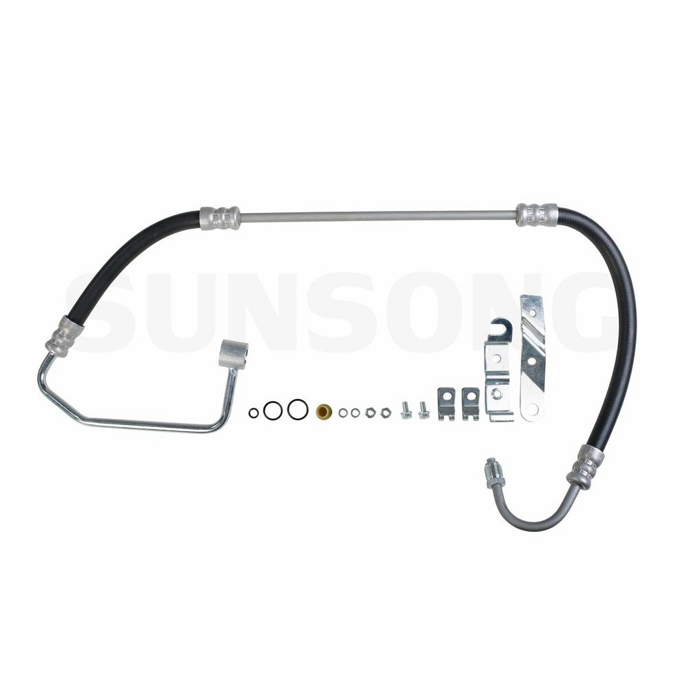 Sunsong Power Steering Pressure Line Hose Assembly-3401938 - The Home Depot
