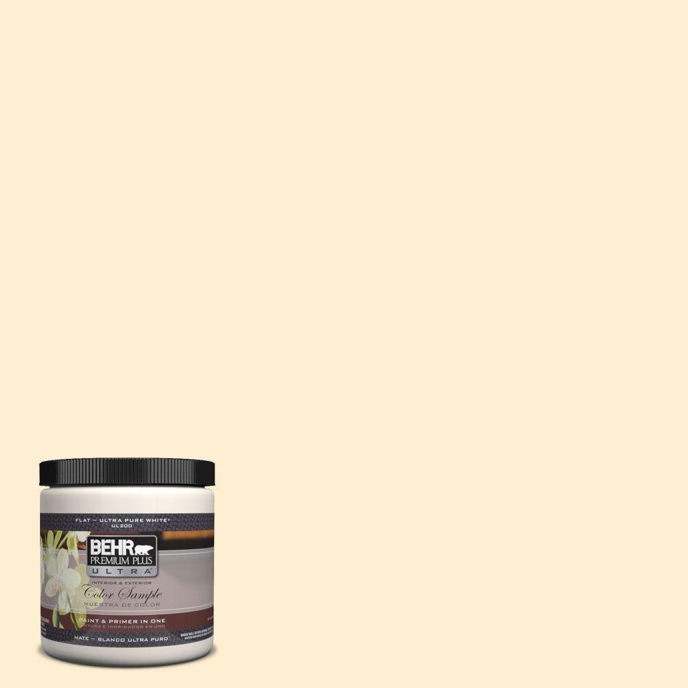 BEHR Premium Plus Ultra 8 oz. #330A-1 Bonnie Cream Interior/Exterior ... BEHR Premium Plus Ultra 8 oz. #330A-1 Bonnie Cream Interior/Exterior ...