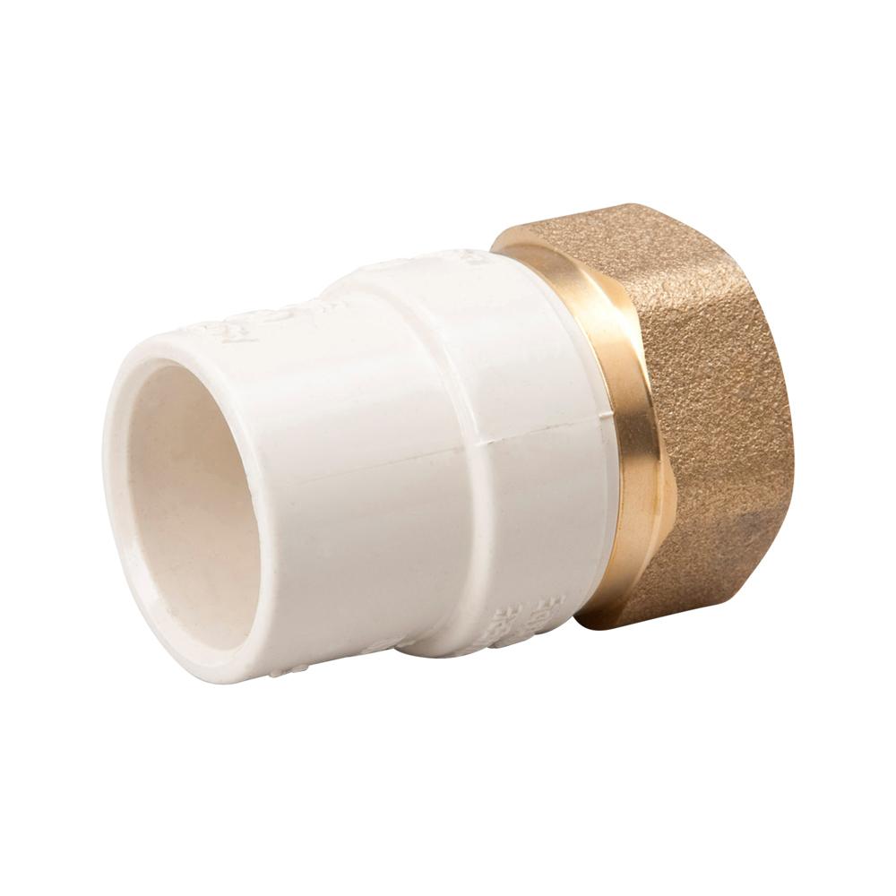 ProLine 1/2 in. CPVC Slip x Brass FIP Adapter-164-313NL - The Home Depot